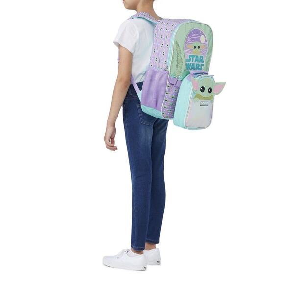Disney | Accessories | Disney Star Wars Mandalorian Baby Yoda Backpack ...